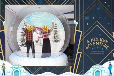 Snow Globe Photo Booth Rental | Inception Photo Booth